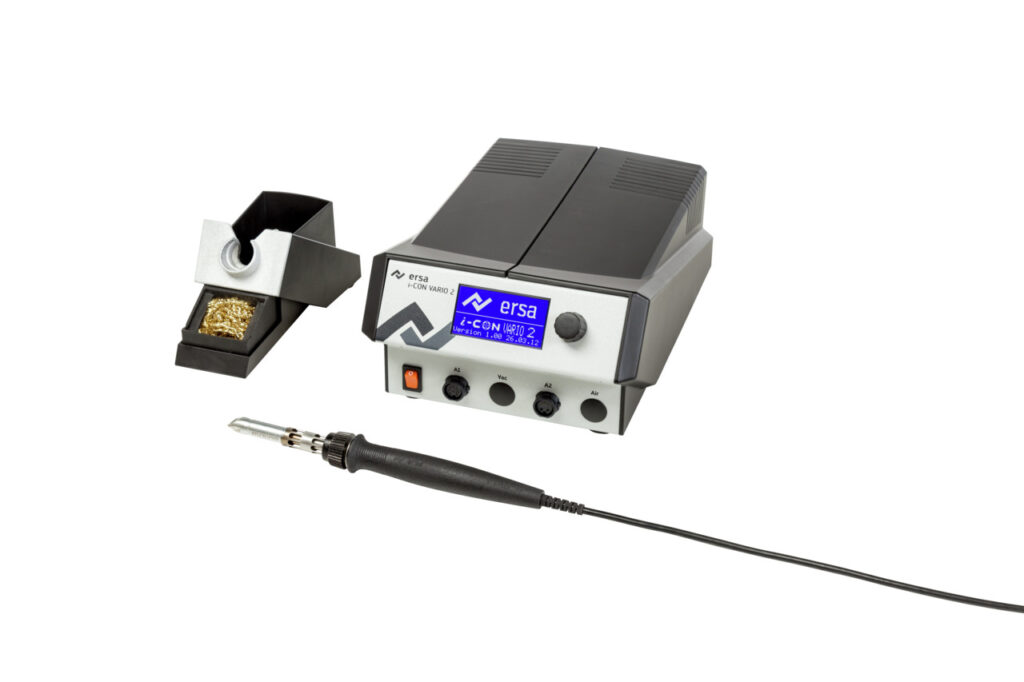 Station de soudage et dessoudage ERSA i-CON VARIO 2 – avec i-TOOL HP – Distributeur officiel ...